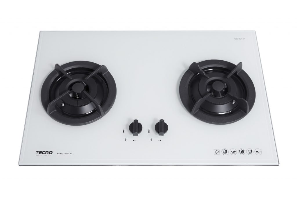Tecno 2-Burner 75cm Tempered Glass Cooker Hob – Tecno