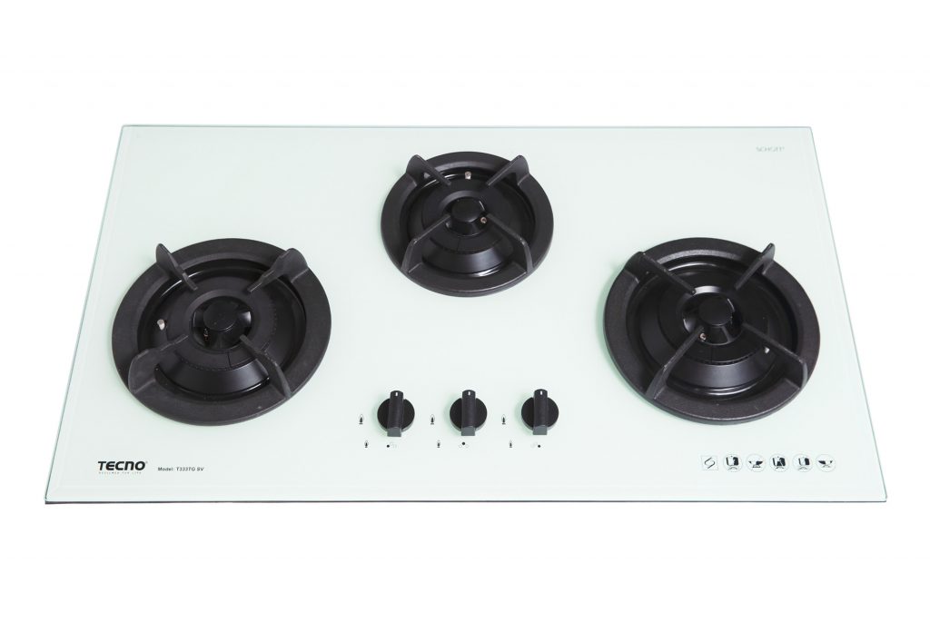 Tecno 3-Burner 86cm Tempered Glass Cooker Hob – Tecno
