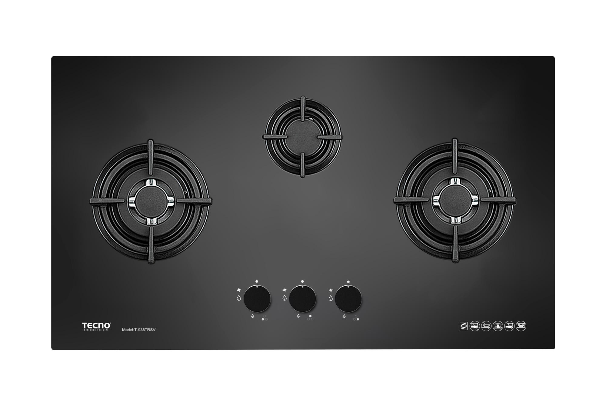 Tecno 3-Burner 60cm Induction Hob – Tecno