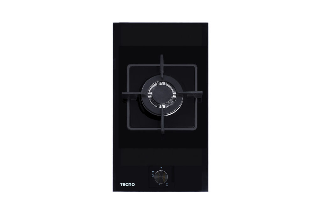 Tecno 1-Burner 30cm Tempered Glass Domino Cooker Hob – Tecno