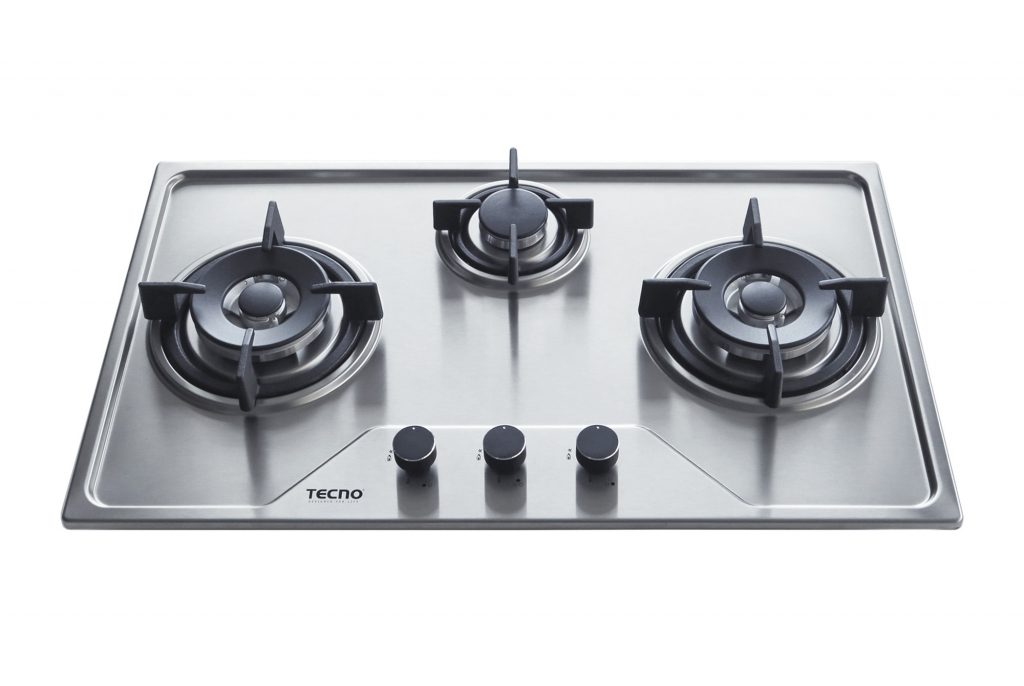 Tecno 3-Burner 76cm Stainless Steel Cooker Hob – Tecno