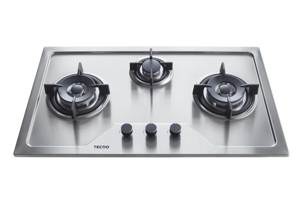 Tecno 3-Burner 86cm Stainless Steel Cooker Hob – Tecno