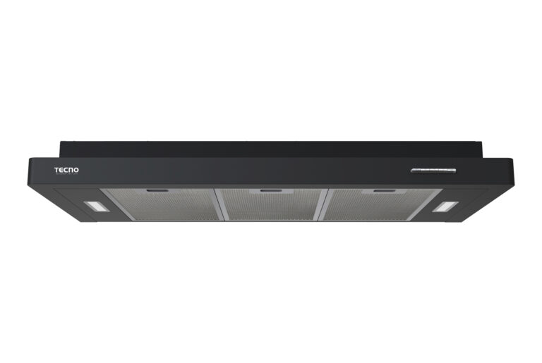 Tecno Slim Line Hood with 3-Motor Design & Round Profile (Full Black ...