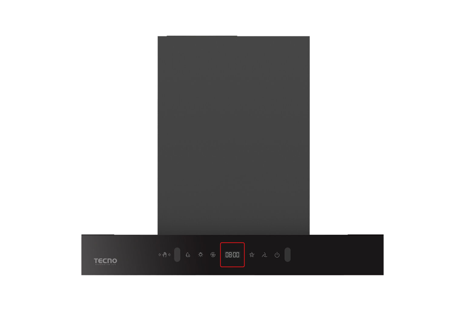 Tecno 60cm High Suction Chimney Hood with Auto Clean – Tecno